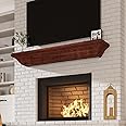 Amazon.com: Eshoma 60 Inch Floating Shelf - Handcrafted Wood Mantel for ...