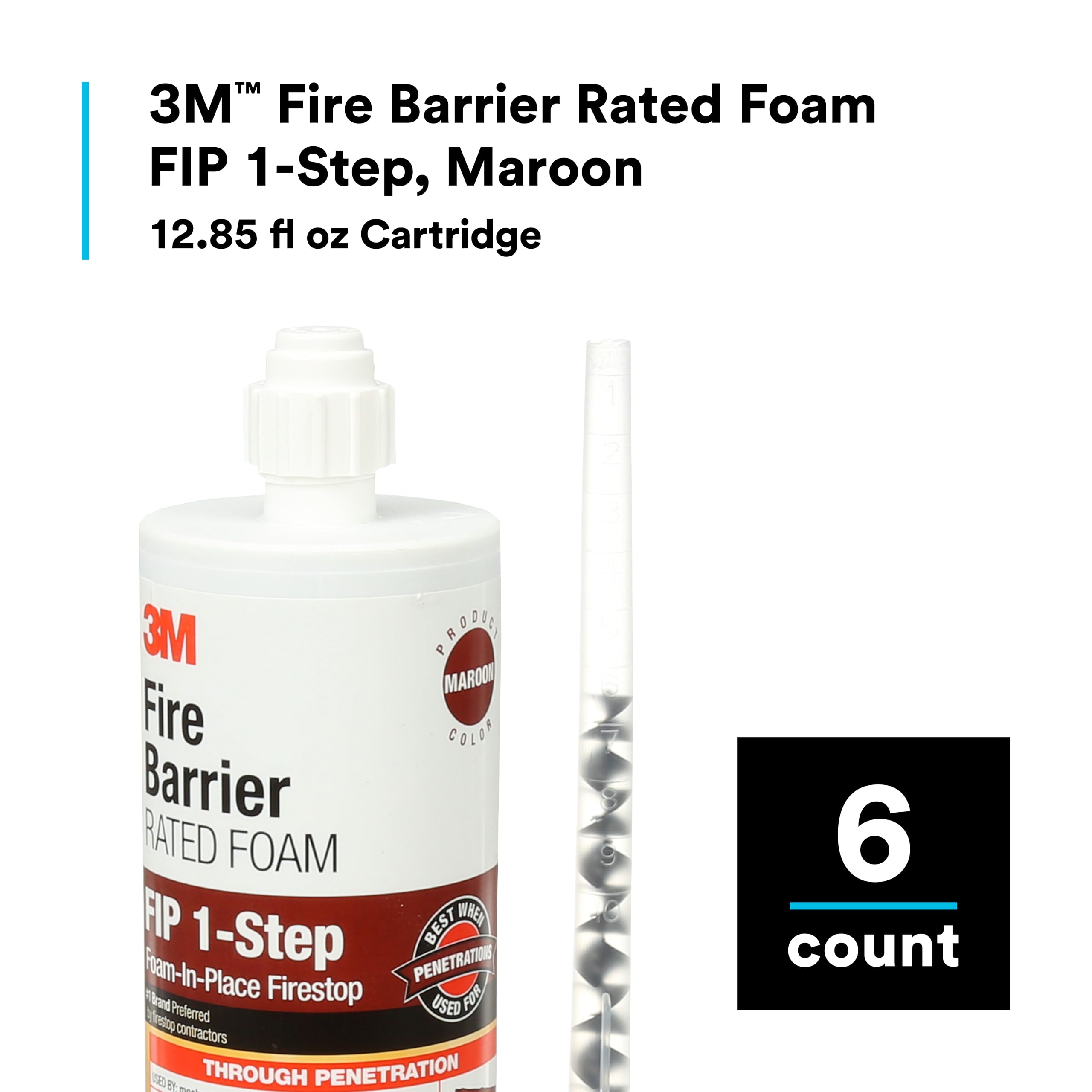 Mua 3M Fire Barrier Rated Foam FIP 1-Step, Maroon Color, 1-Step, Two ...