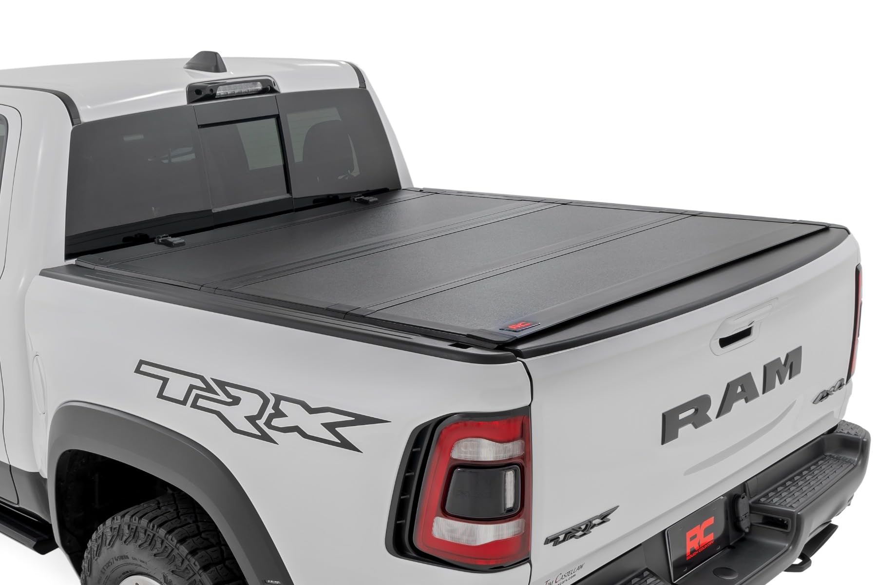 Rough Country Hard Flip Up Truck Bed Cover, Hard Truck Tonneau Covers ...