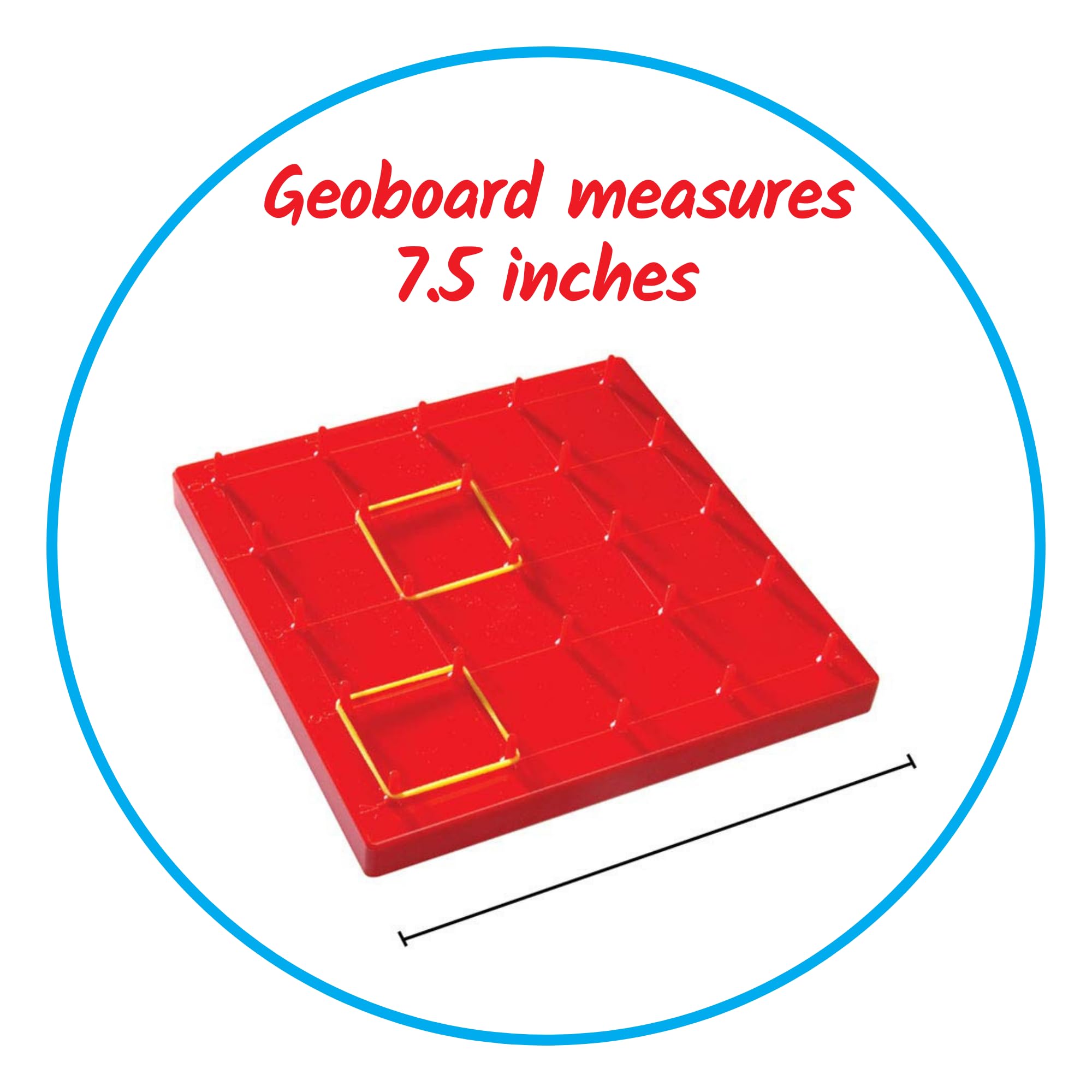 Mua Double-Sided Geoboards, Geoboards with Rubber Bands, Geometry Board ...