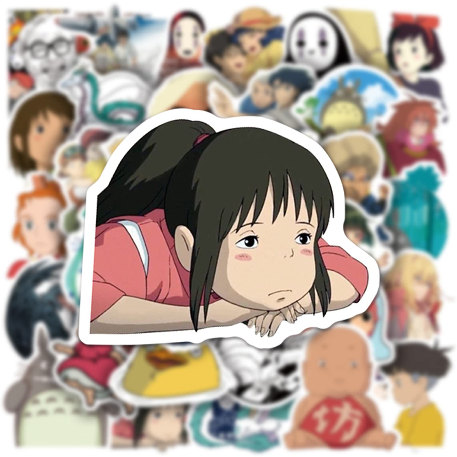 Mua 50 PCS Japanese Cartoon Stickers, Kawaii Studio Anime Stickers ...