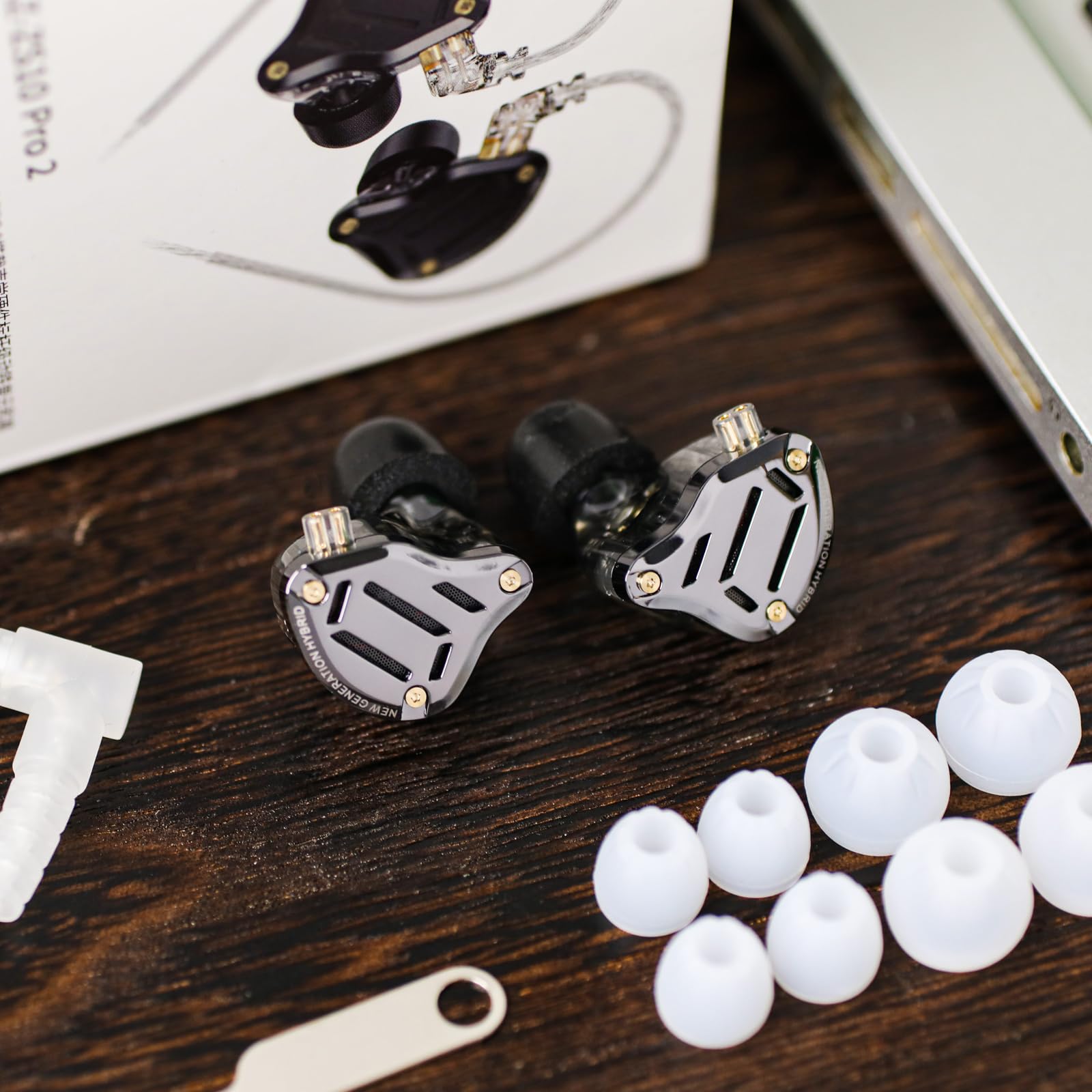 Mua KZ ZS10 PRO 2 in Ear Monitor IEM, 1DD+4BA Hybrid Wired Earbuds ...