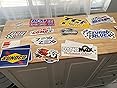 Amazon.com: Racing Decal Sticker 26 Piece Assortment Pack in Pairs By ...