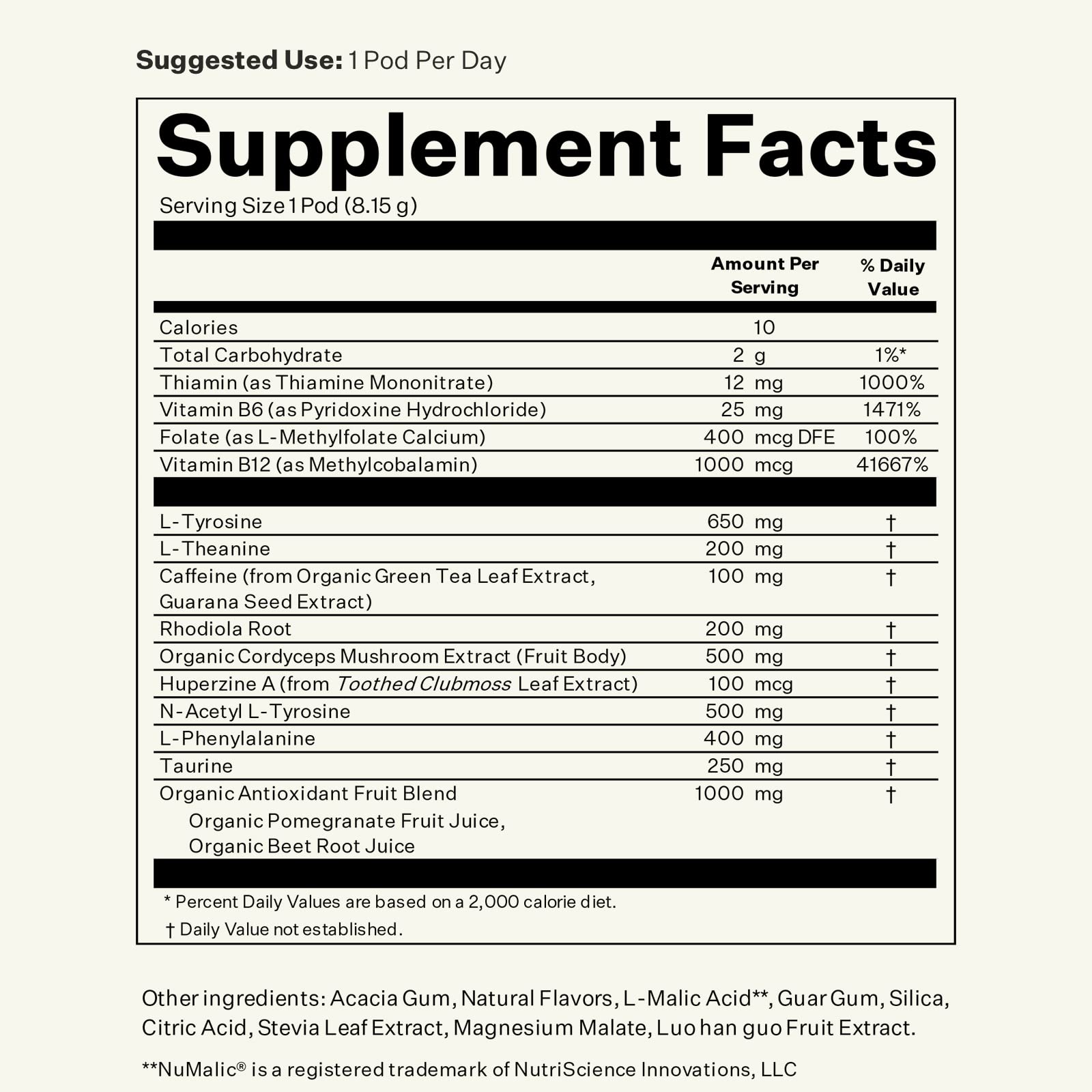 Mua Blueshift Energy Drink Mix, Energy Supplement with Vitamin B12 ...