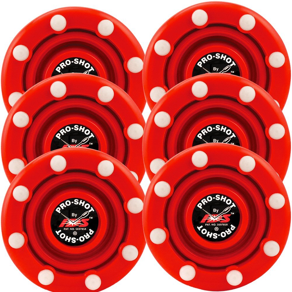 Mua 6 Pack of IDS Roller Hockey Puck Pro Shot (Red) trên Amazon Mỹ ...