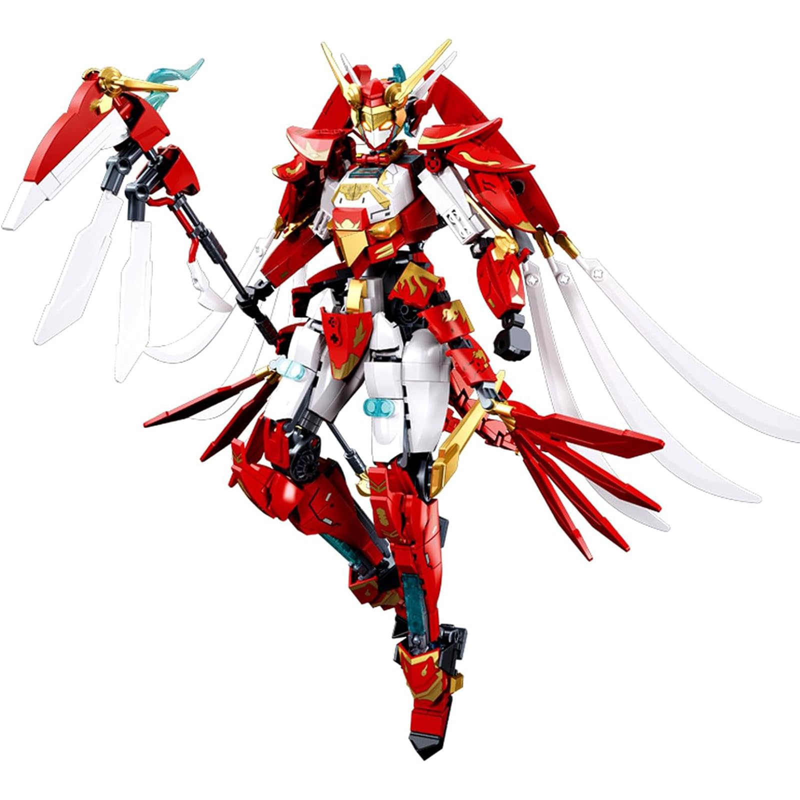 Mecha Robot Building Block Set, Chinese Ancient Auardian Beast ...