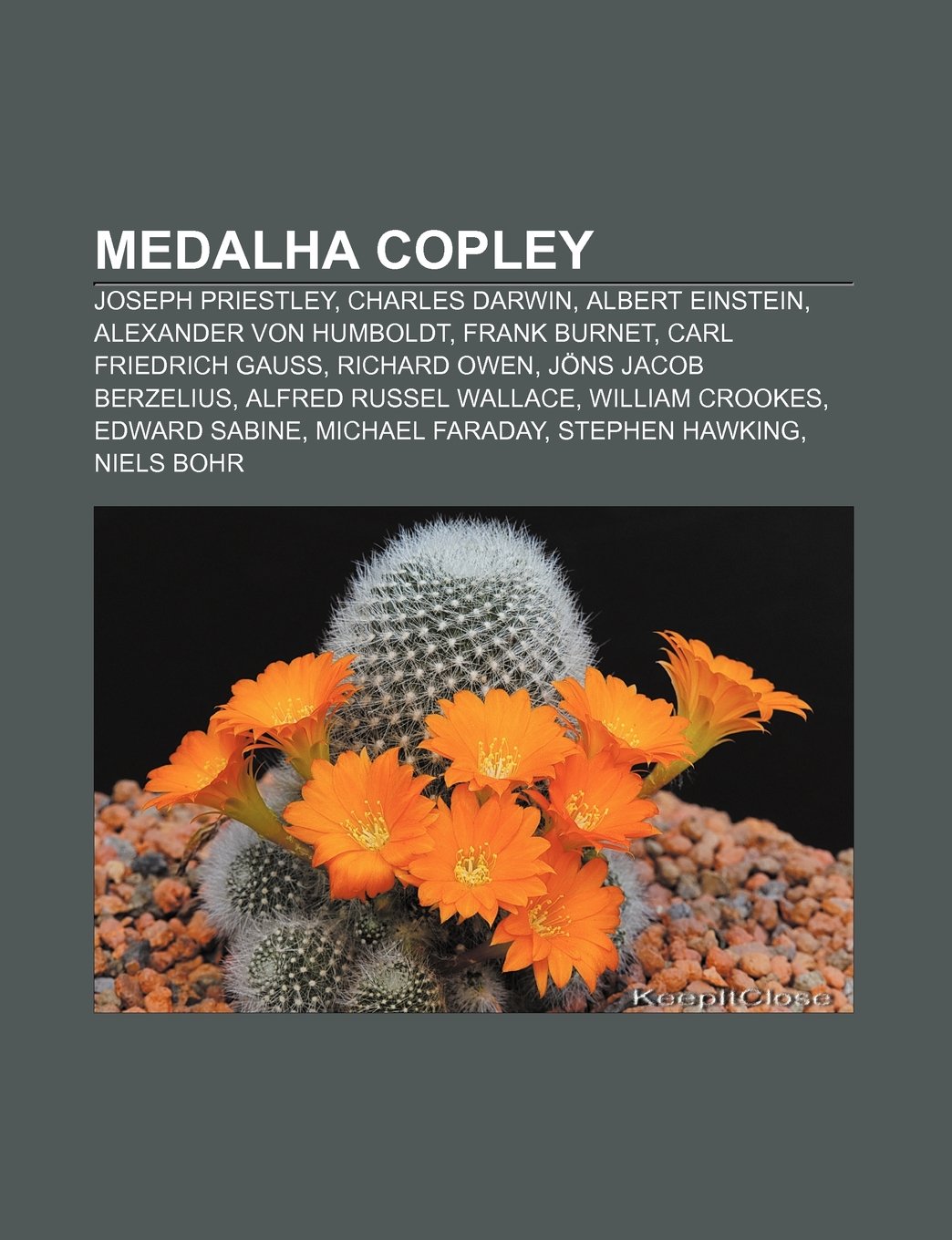 Medalha Copley: Joseph Priestley, Charles Darwin, Albert Einstein ...
