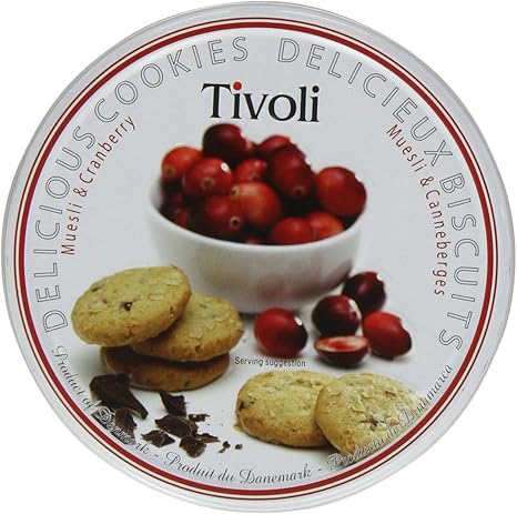 Tivoli Delicious Cookies Muesli and Cranberry 150 g (Pack of 4): Amazon ...