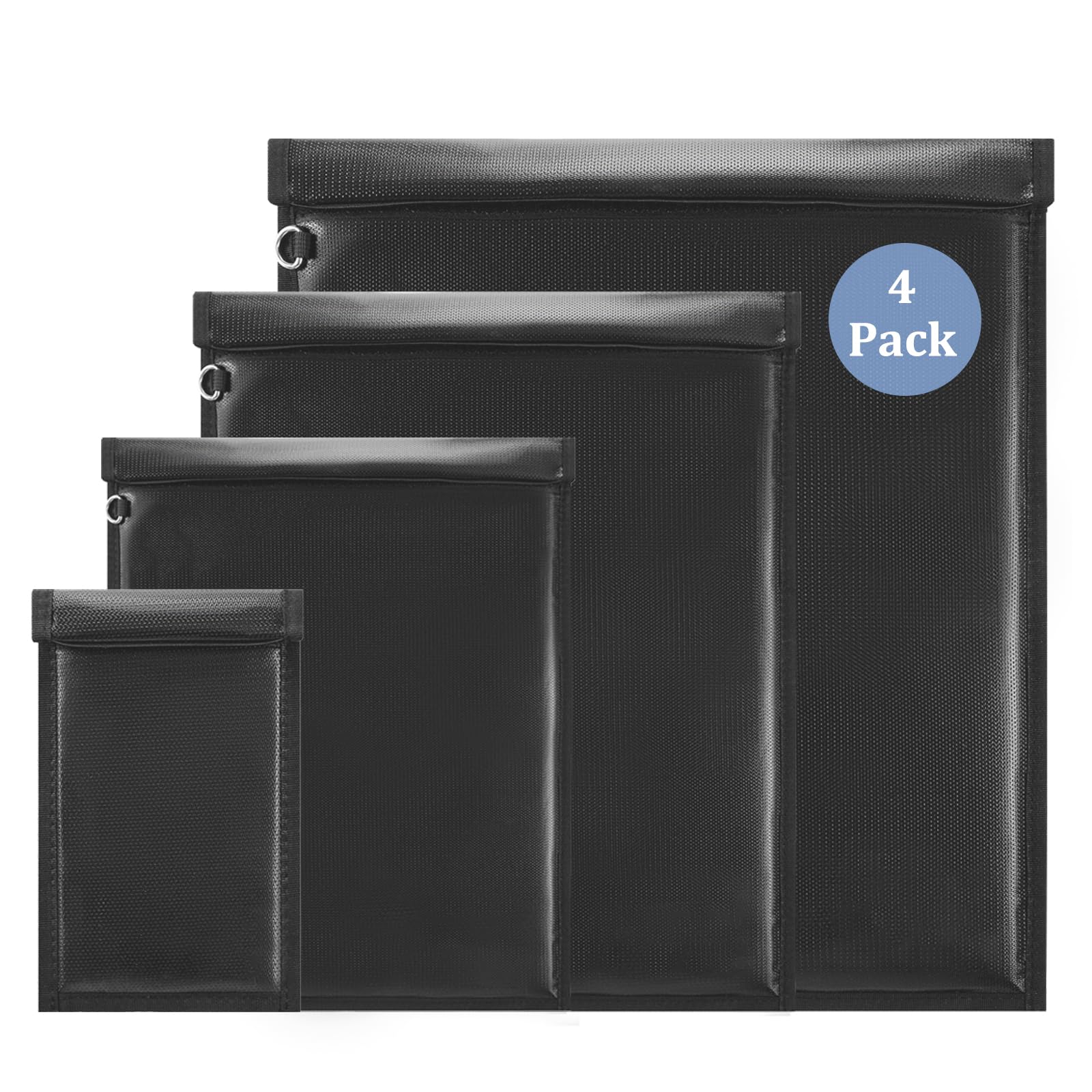 4 Pack Faraday Bags for Phones & Tablets & Laptops & Radio, Faraday Key ...
