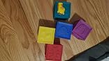 Earlyears Kidoozie Squeak and Stack Blocks Playset for Infants and ...