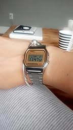 Casio Men's Casual Classic Bracelet Watch Grey A158WEA-9CF: Amazon.ca: Watches