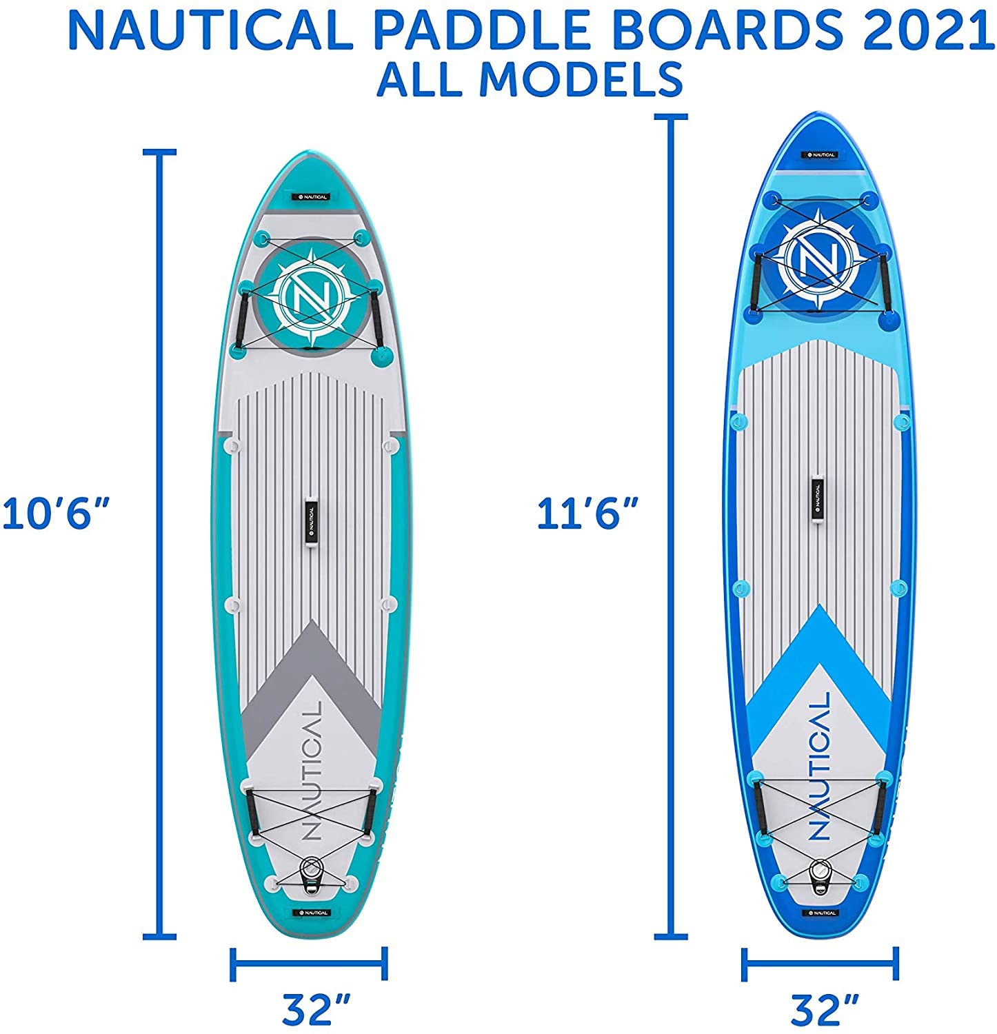 Mua iROCKER Nautical Inflatable Stand Up Paddle Board, Superb ...