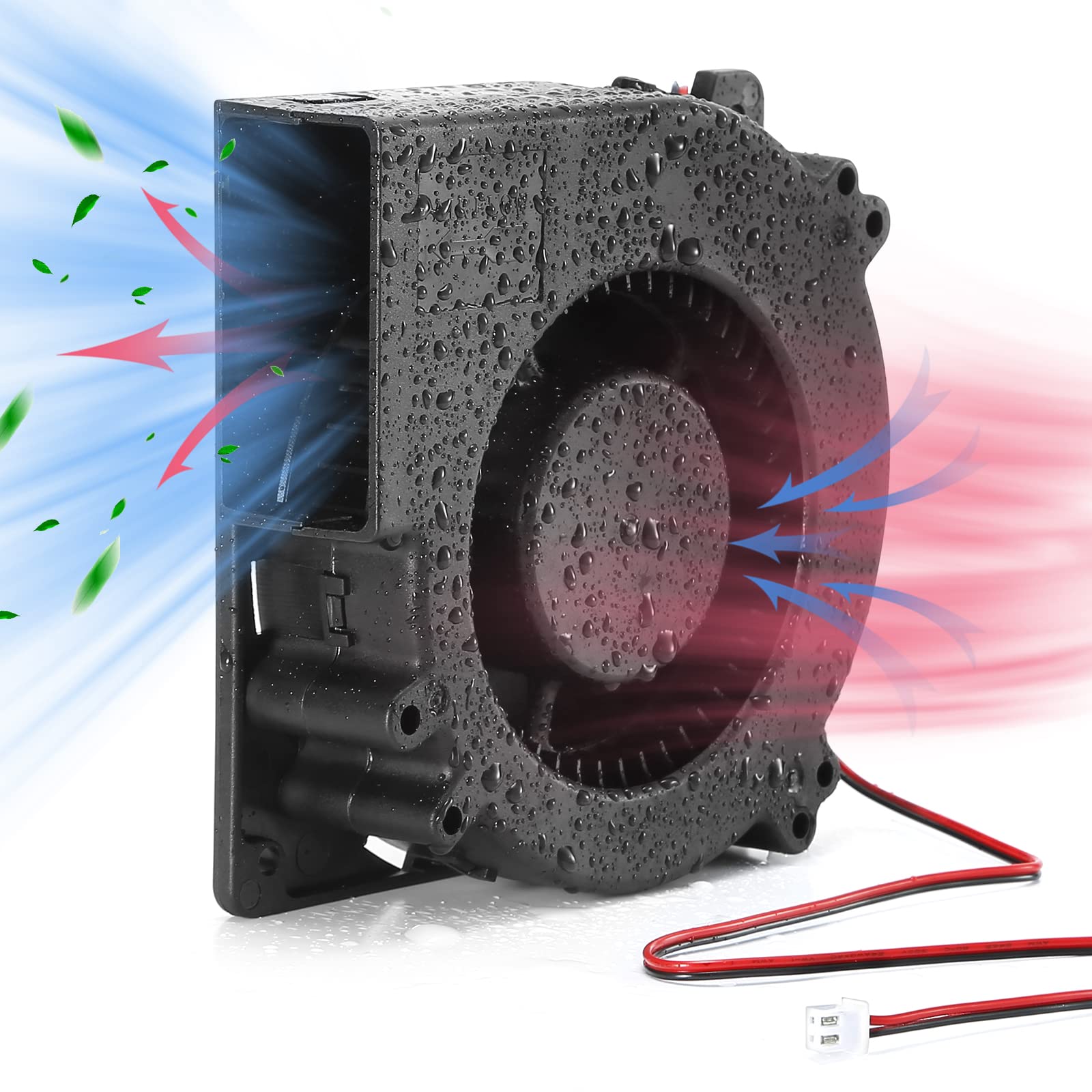 Mua 12V DC Blower Fan 120mm x 32mm 4.72inch 2Pin High Airflow Moisture ...