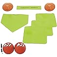 Amazon.com: Rukket Kickball Set with Bases | Rubber Throw Down Plates ...