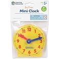 Amazon.com: Learning Resources Smart Pack 4" Clock, Yellow : Toys & Games