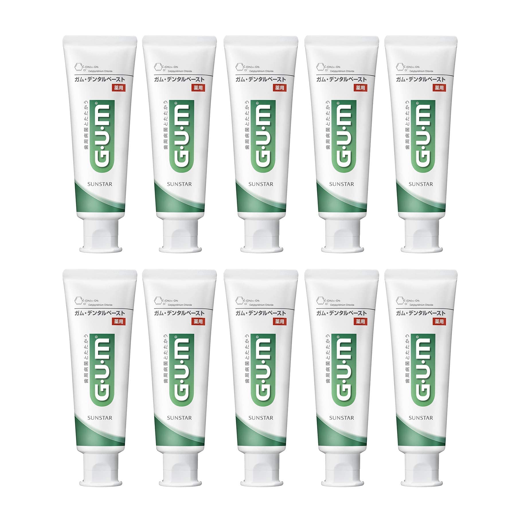 Mua GUM Gum Dental Paste Standing, 4.2 oz (120 g) x 10 Pieces trên ...