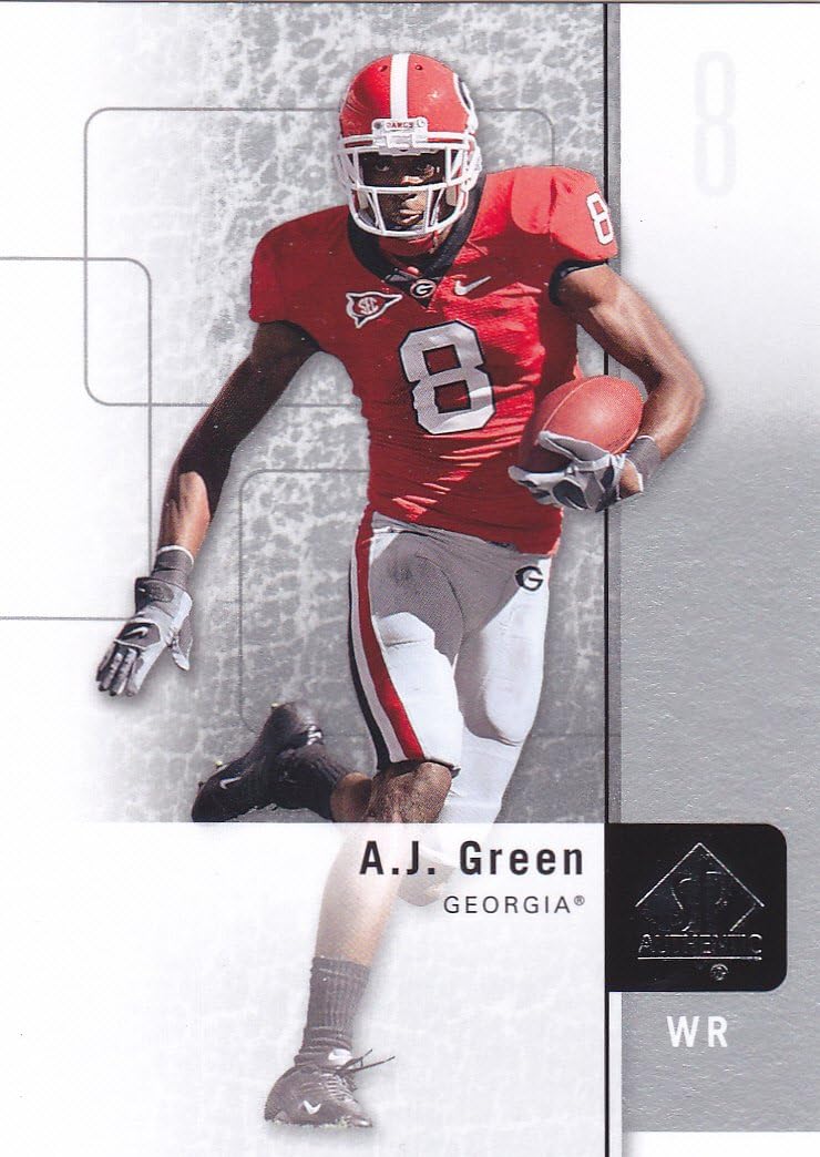 2011 SP AUTHENTIC A.J. GREEN ROOKIE CARD at Amazon's Sports ...