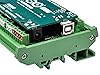 Electronics-Salon DIN Rail Mount Screw Terminal Block Adapter Module ...
