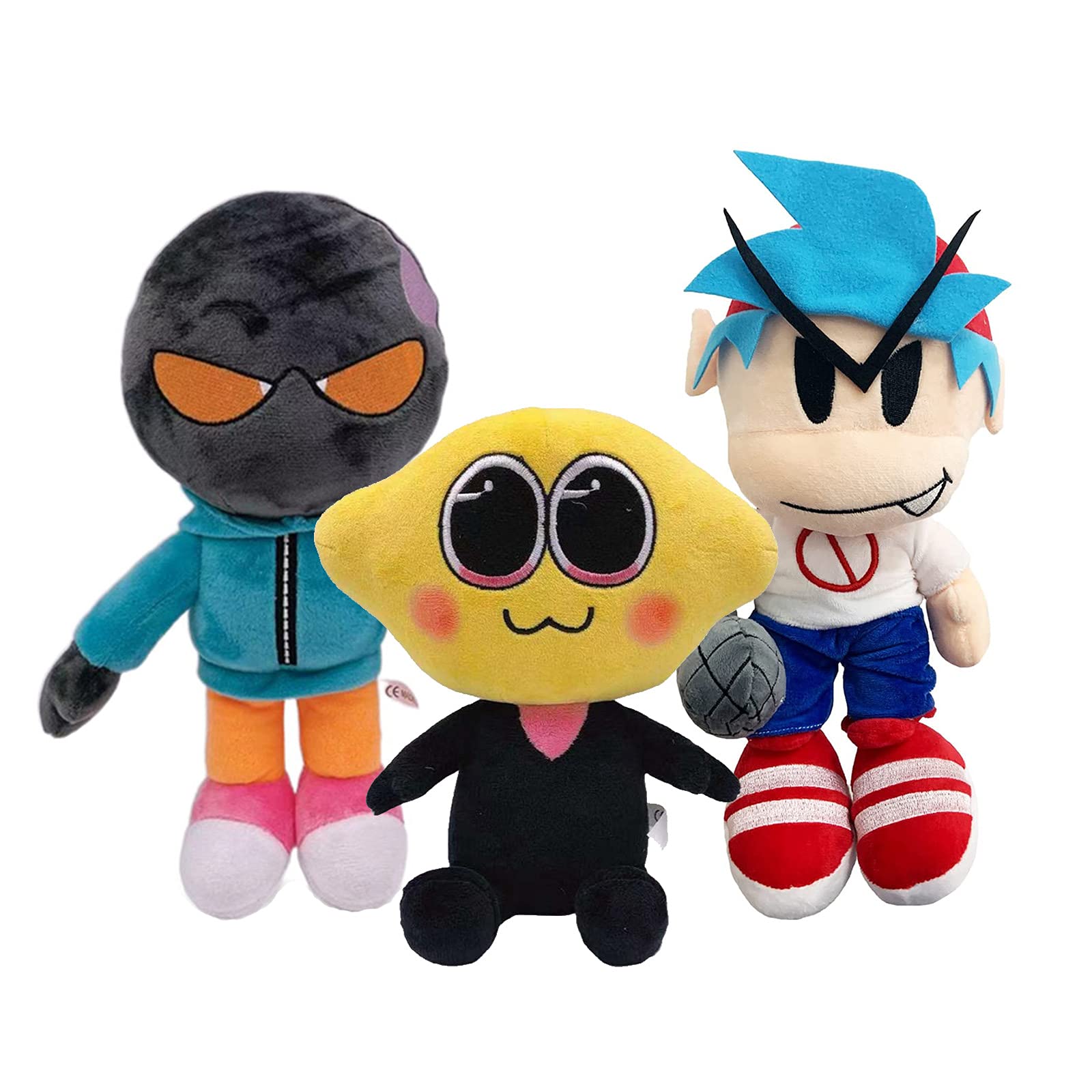 2 3pcs Friday Night Funkin Plush Lemon Demon Fnf Whitty | Desertcart OMAN