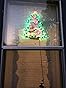 Amazon.com: Impact Innovations Christmas Lighted Window Decoration ...