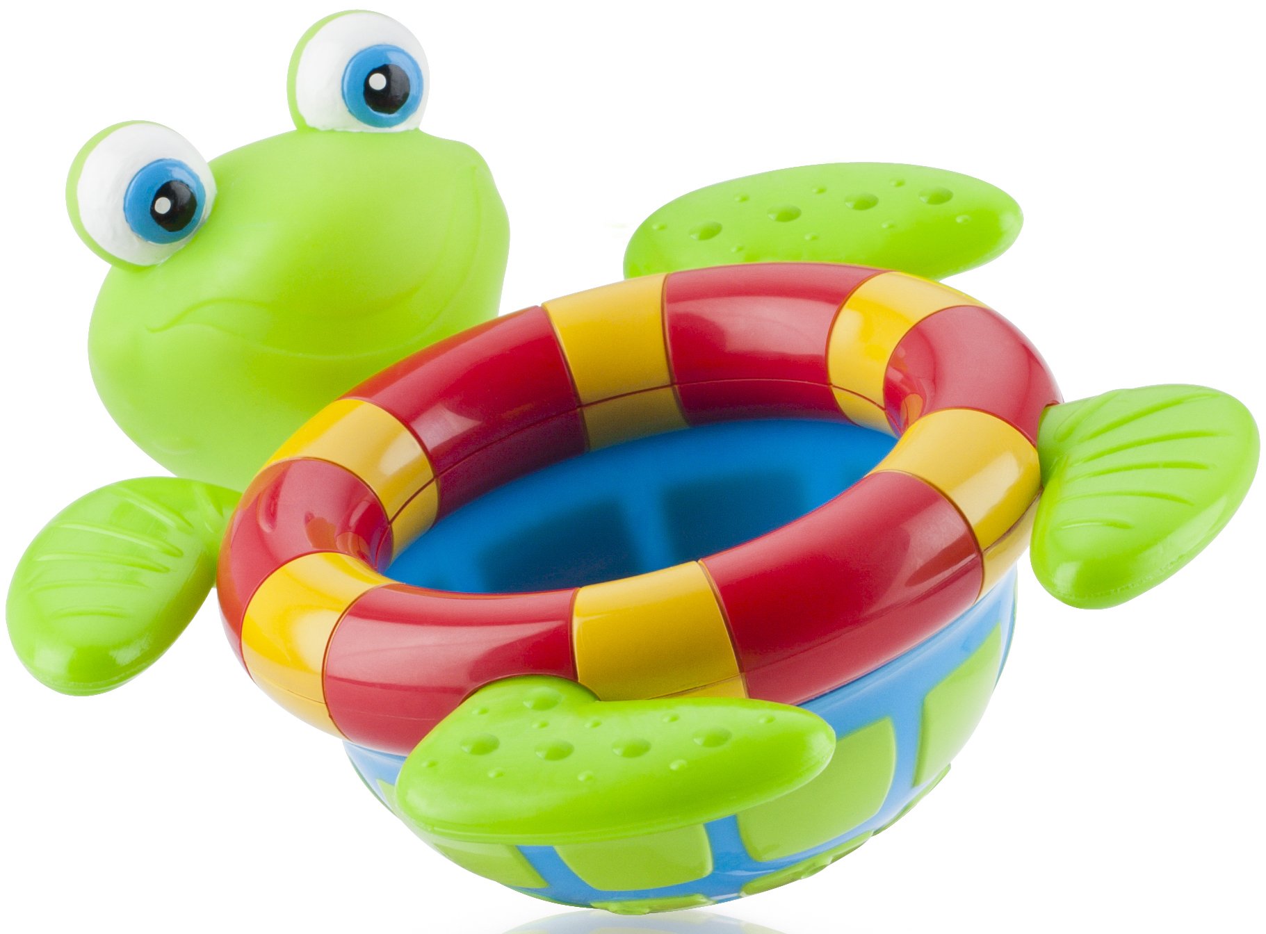 Amazon.com : Nuby Little Submarine Pull String Bath Toy, Colors May ...