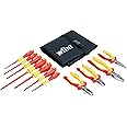 Wiha Conjunto de alicates industriais isolados 32986 em bolsa de ...