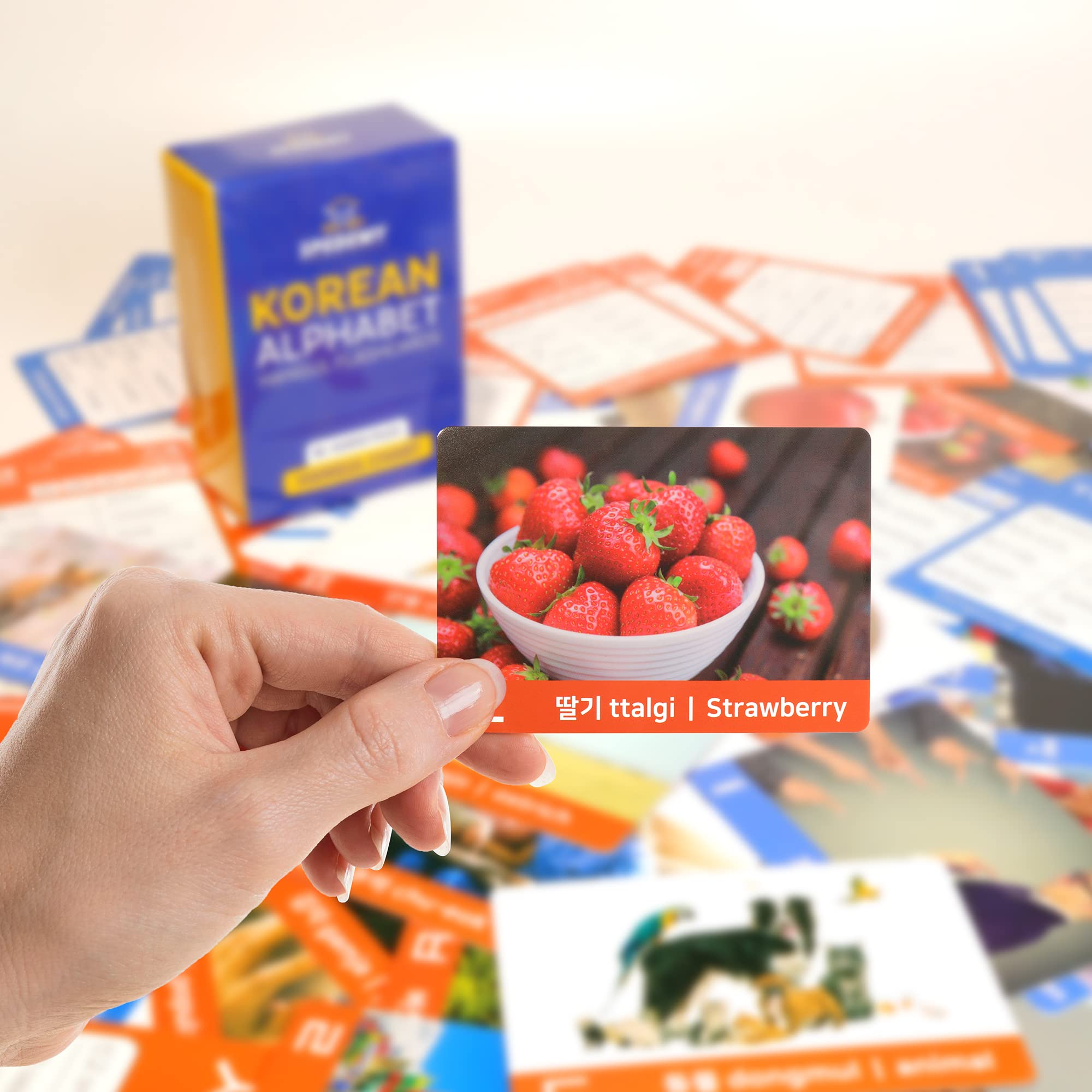 Mua Learn Korean Language Hangul Flashcards for Beginners - 80 Korean ...