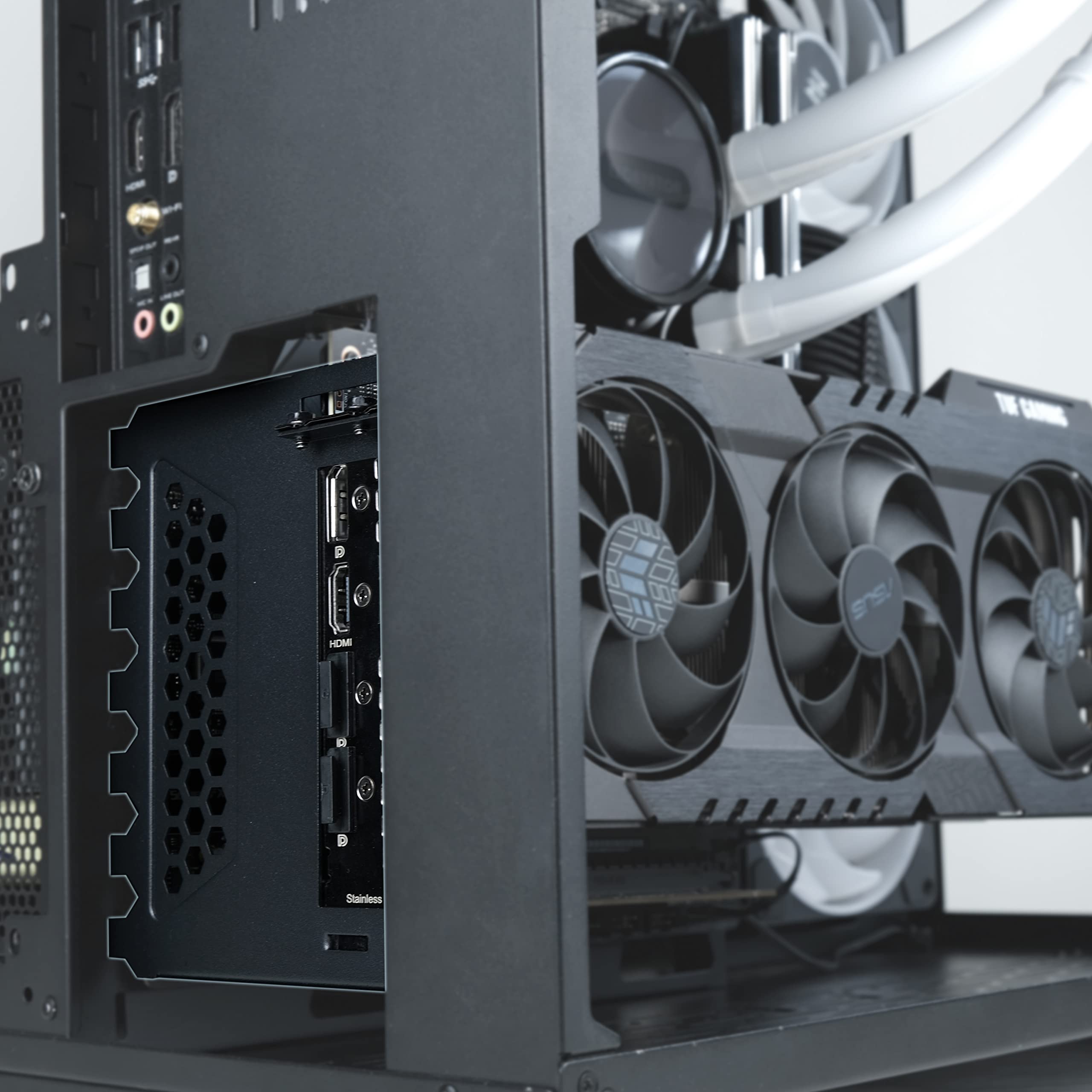 Mua EZDIY-FAB 垂直GPUブラケット PCIE スロットプレート 干渉防止GPU拡張ボード 垂直グラフィックスカードブラケット ...