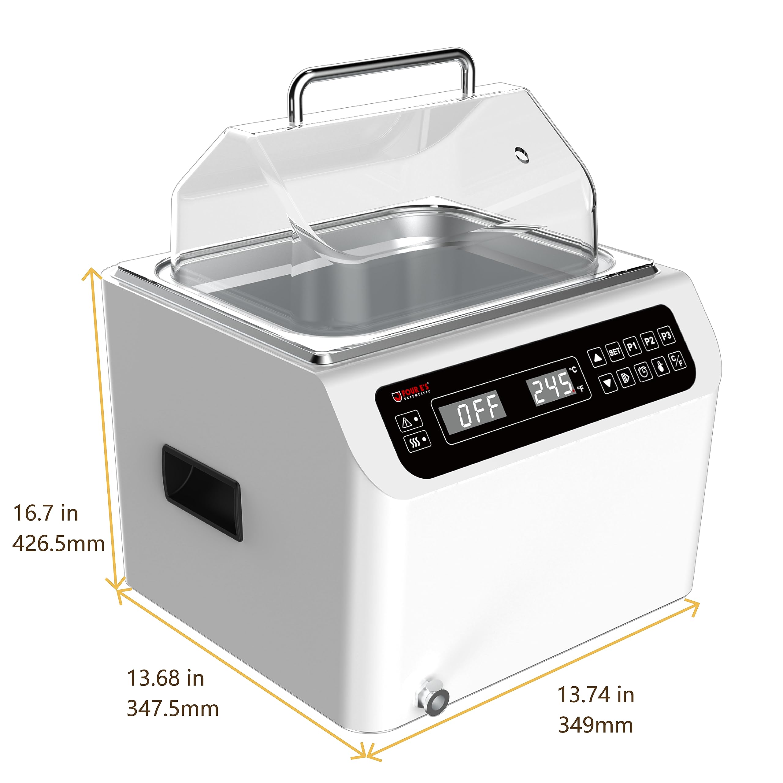 Mua 4E'S USA Water Bath - Digital 13 Liter Laboratory Electric Water ...
