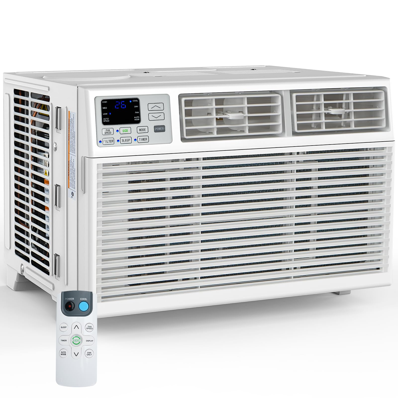 Electactic Window Air Conditioner, 12000 BTU Window AC Unit, Cooling ...