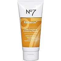 Amazon.com : No7 Radiance+ Daily Energising Exfoliating Cleanser (100ml ...