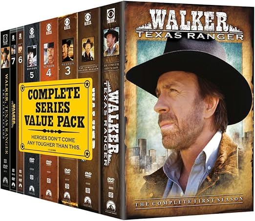 Walker Texas Ranger: Complete Series Pack DVD Region 1 US Import NTSC ...