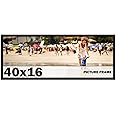 Amazon.com - 40x16 Frame Black Picture Frame - Complete Modern Photo ...
