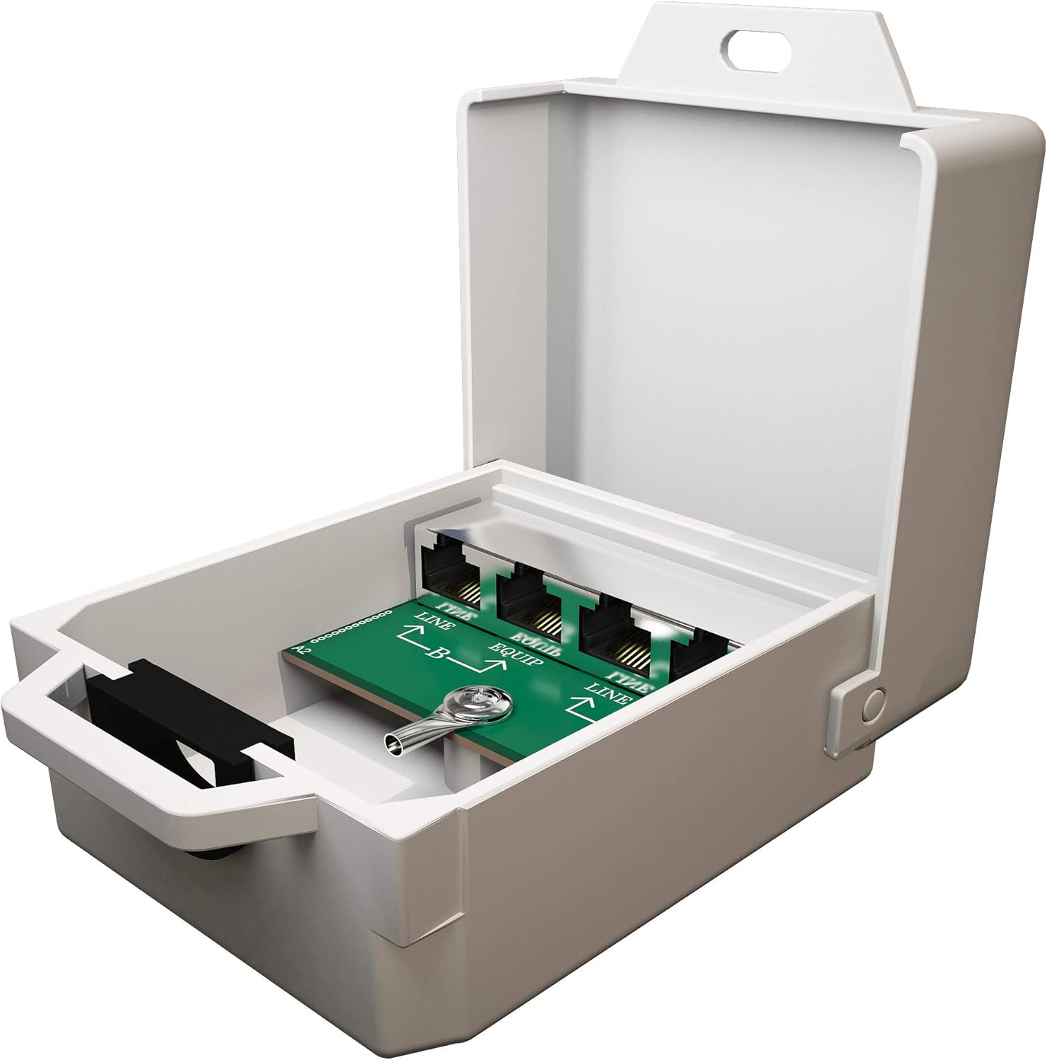 Amazon.com: Dual Outdoor Ethernet Surge Protector (2 lines/port) (PoE+ ...