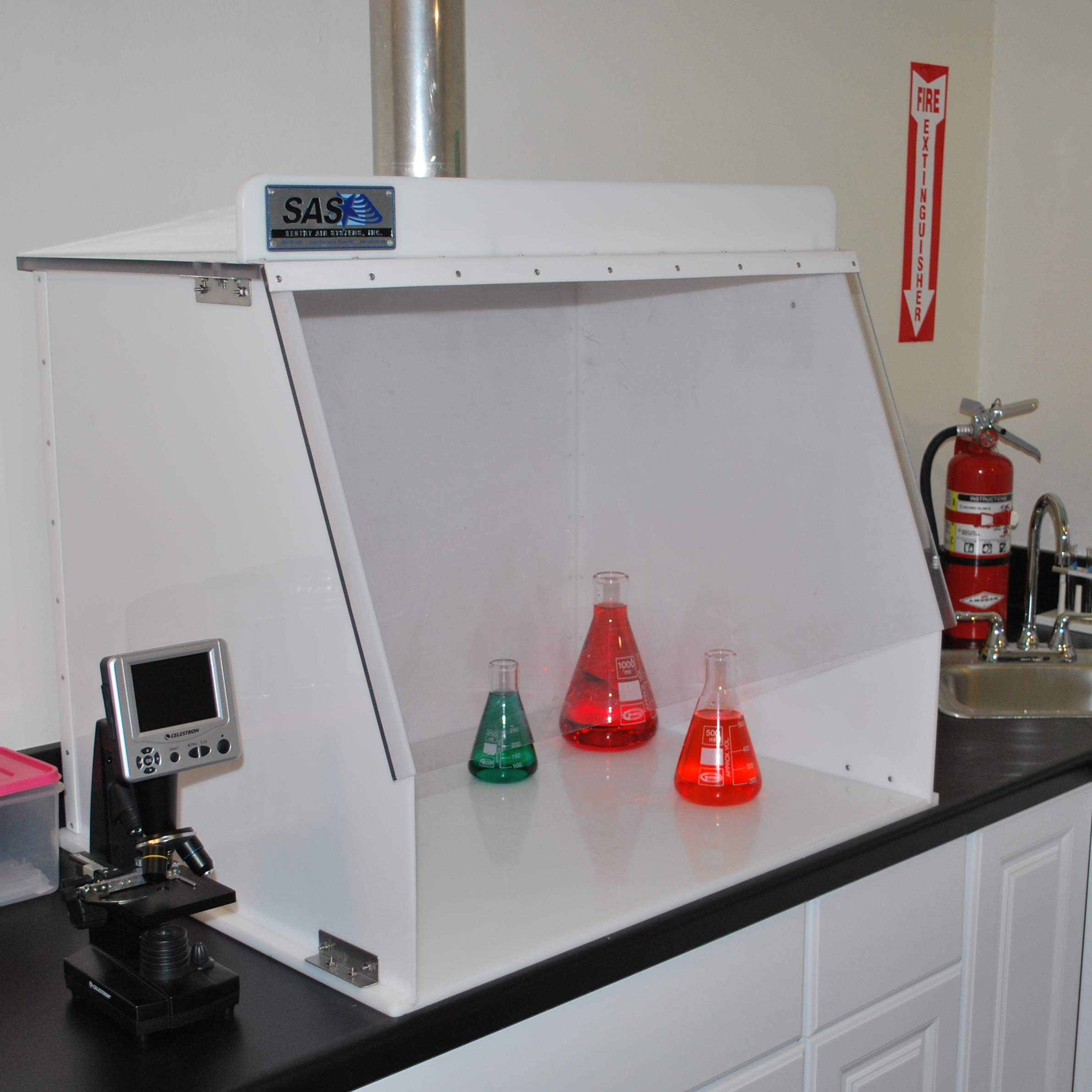 Mua 40” Wide Ducted Fume Hood, Exhaust Hood for Laboratory Fume Control ...