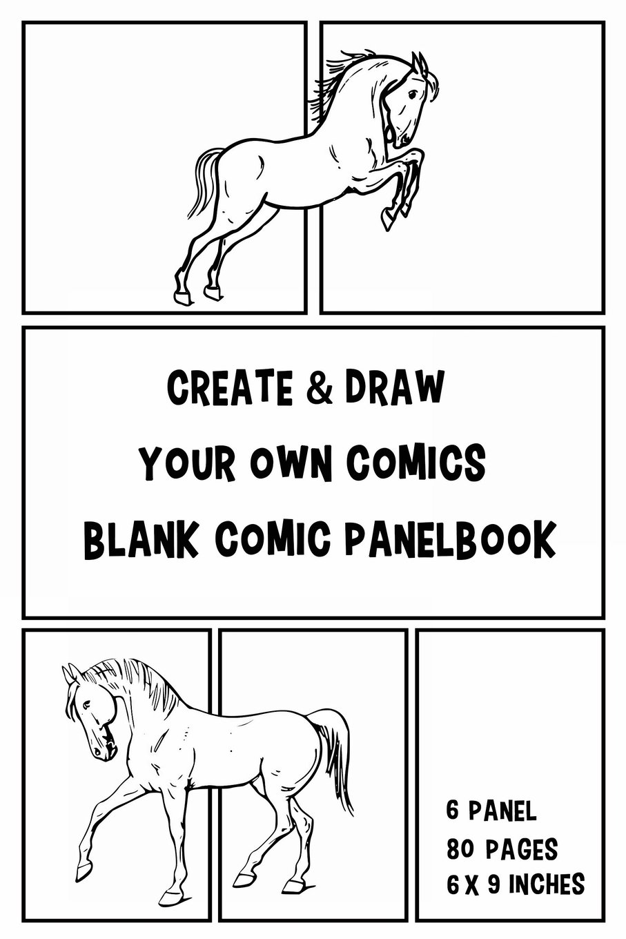 Mua Create & Draw Your Own Comics Blank Comic Panelbook: Small Size 6x9 ...