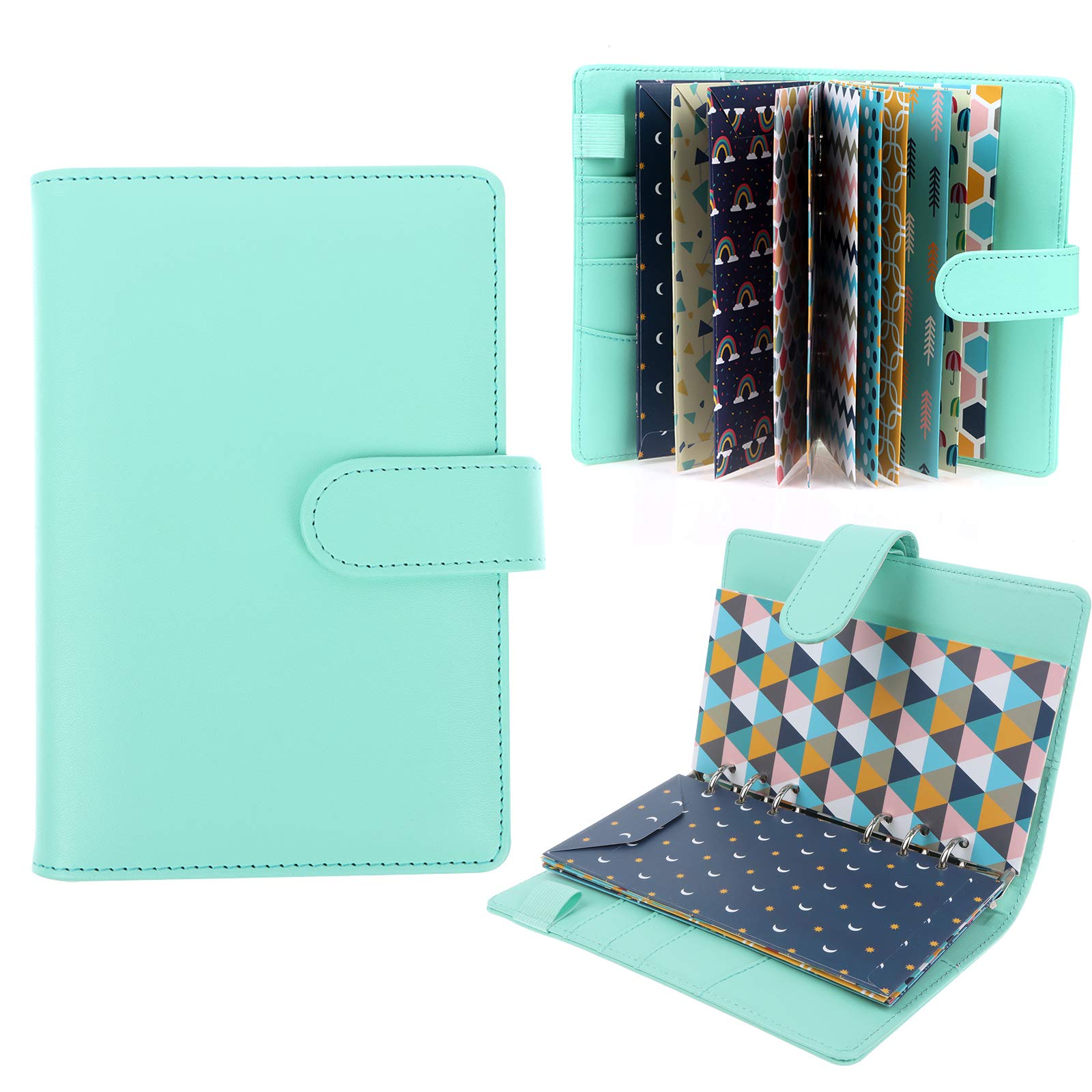 buy-28-pieces-budget-binder-with-envelopes-pu-leather-money-organizer