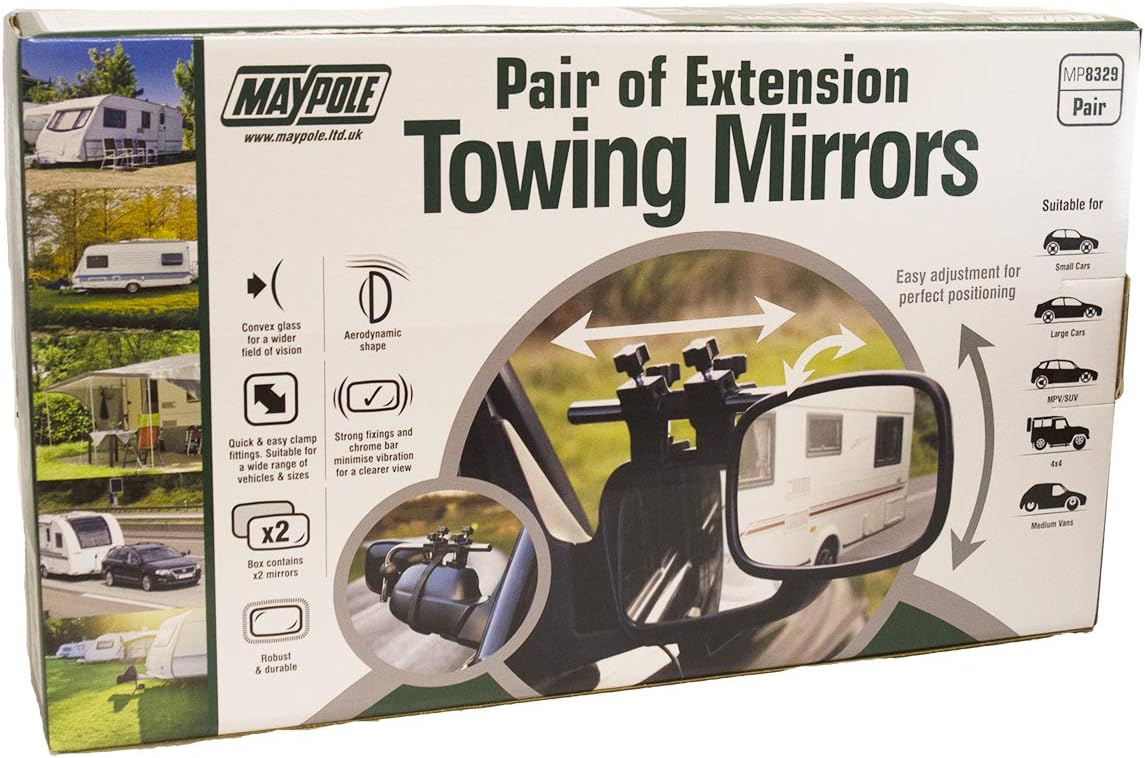 BITS4REASONS MAYPOLE NEW MODEL MP8329 LARGE EXTENSION CARAVAN TOWING ...