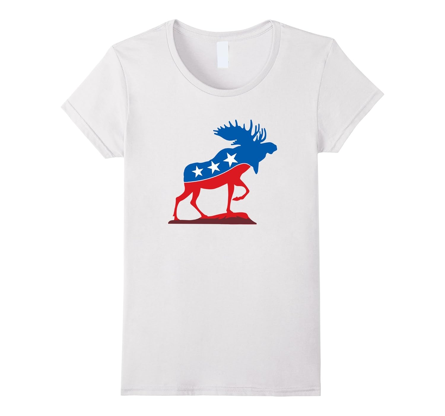 Bull Moose Party T Shirt – Funny Political Animal-4LVS – 4loveshirt