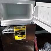 Amazon.com: Frigidaire EFR341, 3.2 cu ft 2 Door Fridge and Freezer ...