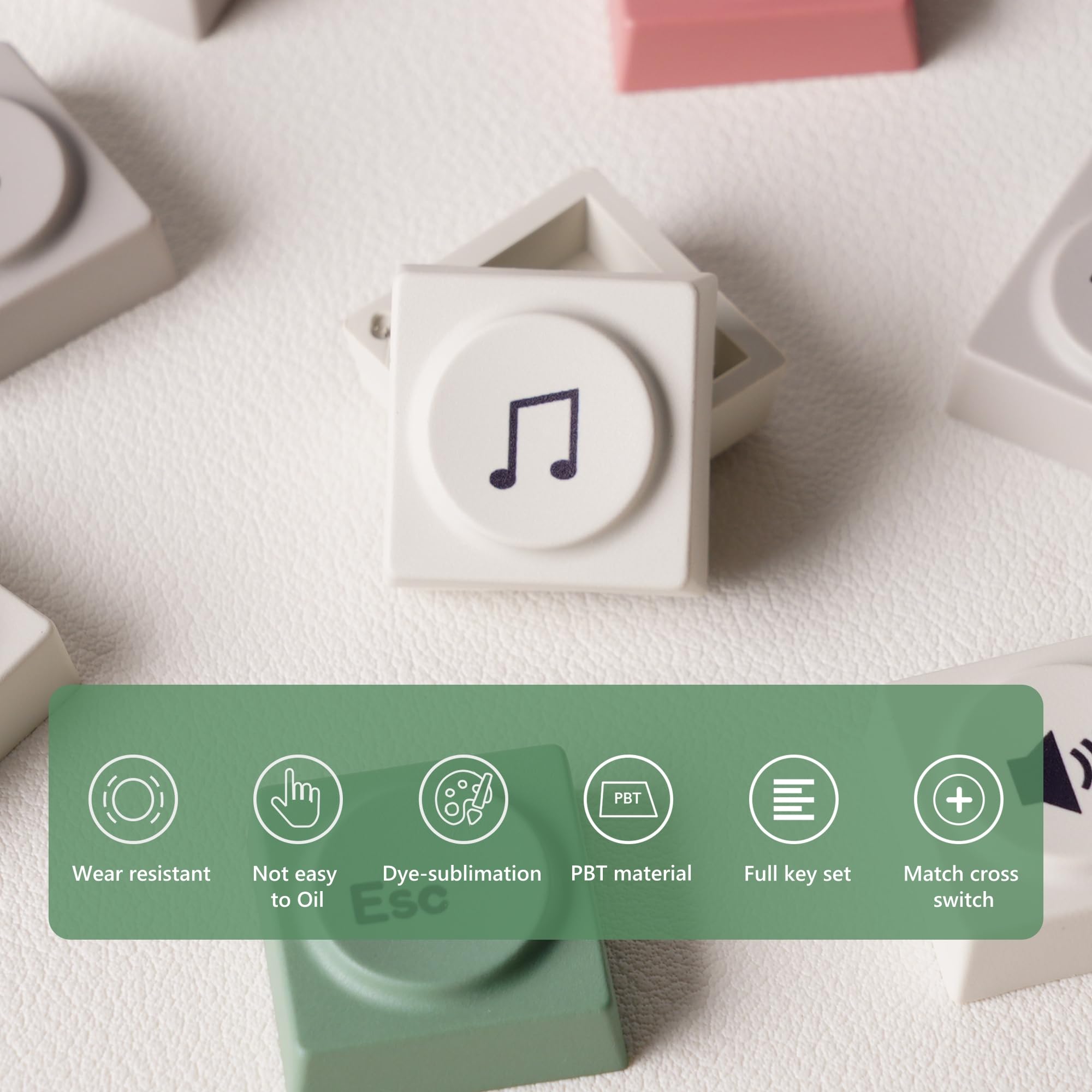 Mua Womier Retro Keycaps, PBT Keycaps 60 65 75 100 Percent, Building ...