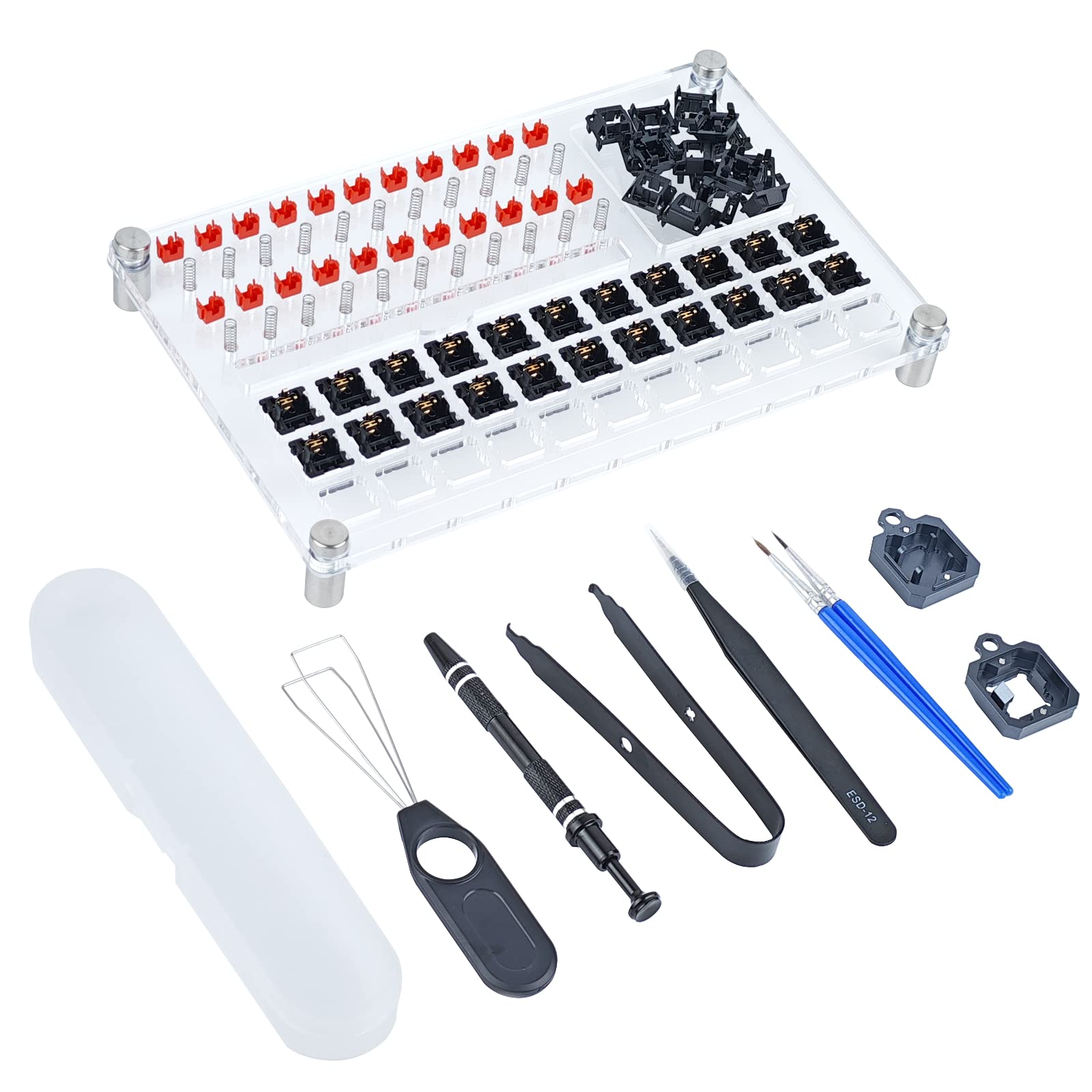 Mua JOLINTAL 33 Switches Lube Station Acrylic Keyboard Lube Kit ...
