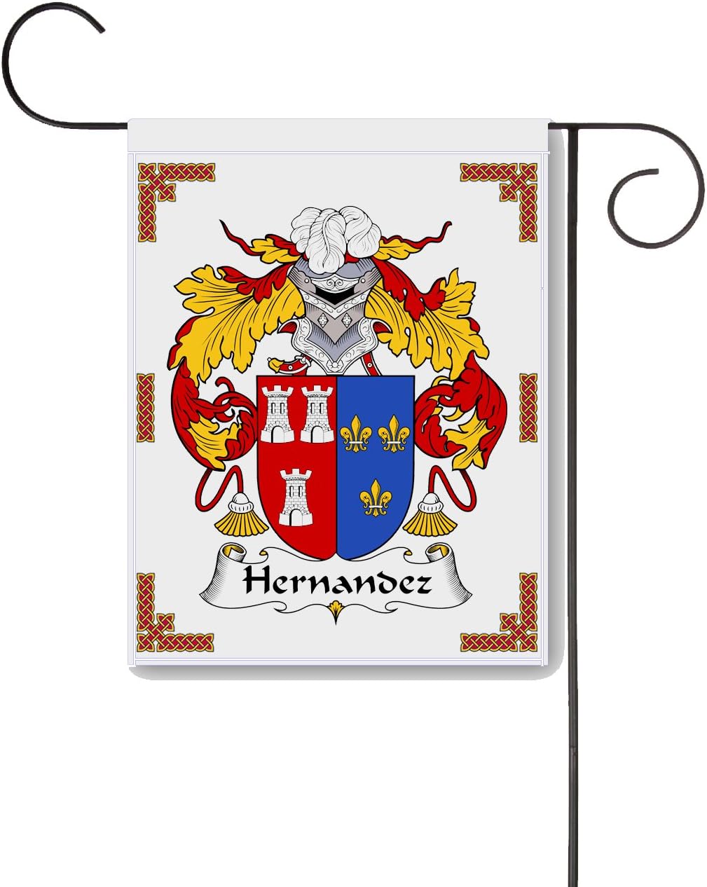 Amazon.com : Carpe Diem Designs Hernandez Coat of Arms/Hernandez Family ...