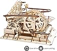 Amazon.com: ROBOTIME 3D Wooden Laser-Cut Puzzle DIY Assembly Craft Kits Waterwheel Coaster with ...