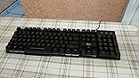 Rii RK100+ Teclado Gaming Retroiluminado con 5 Colores Arco Iris. Tacto ...