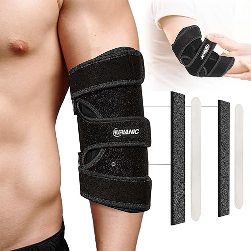 Elbow Brace, Tendonitis and Tennis Elbow pain Relief, Adjustable ...