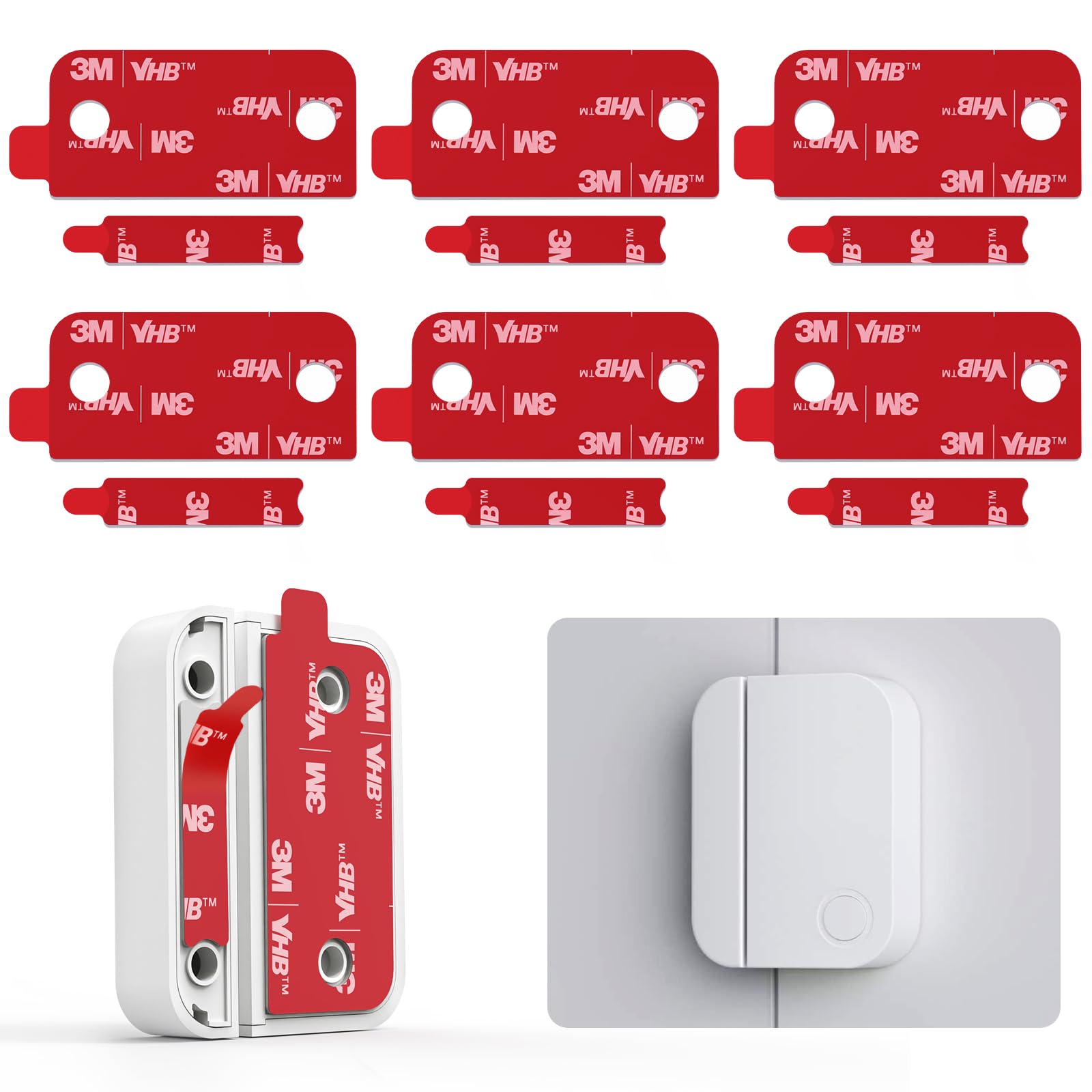 Adhesive Replacement for Ring Alarm Contact Sensor (2nd Gen): 3M VHB ...