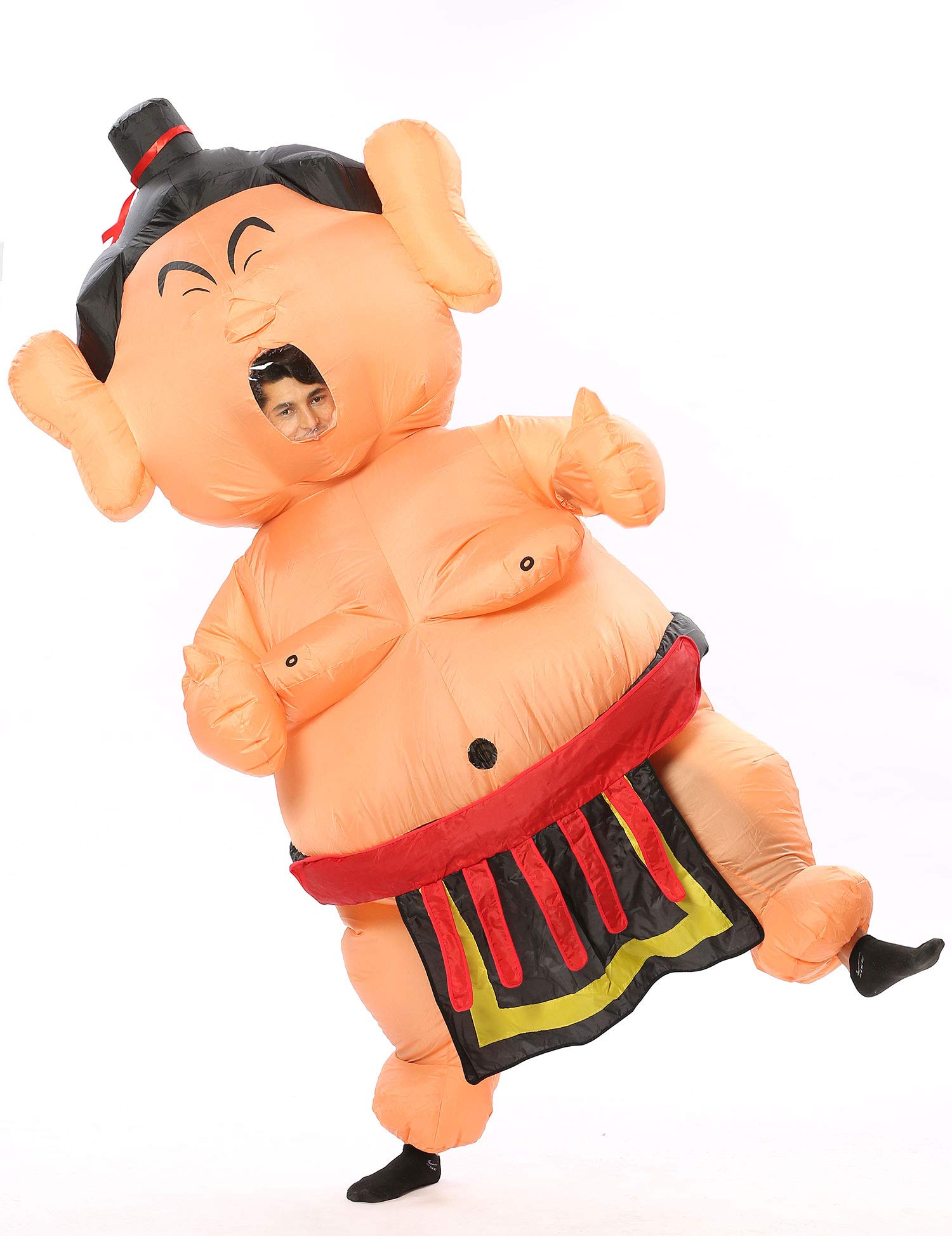 GOPRIME Sumo Fat Suit, Full Body Inflatable Costume, Adult Size ...