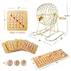 GSE Games & Sports Expert Deluxe Bingo Game Set with Large Brass Cage ...