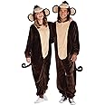 Amazon.com: Brown Monkey Zipster Costume - Adult S/M (Pack Of 1 ...